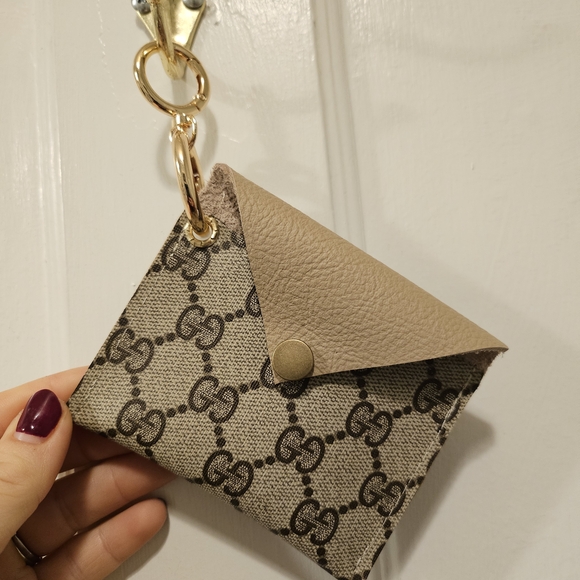 None | Accessories | Gg Handmade Cardcase Keychain | Poshmark